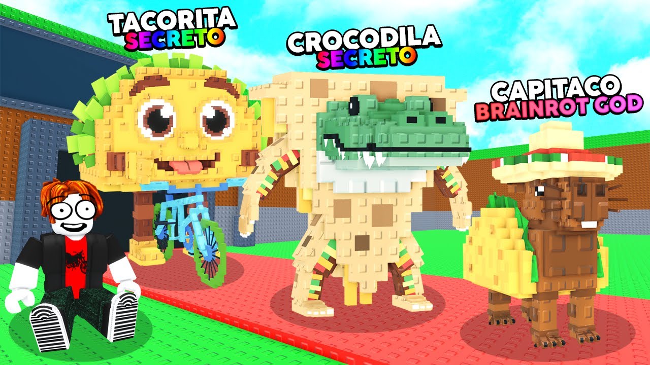 QUEADILLA CROCODILA, CAPI TACO, TACORITA BICICLETA NA ATUALIZAÇÃO DIA ...