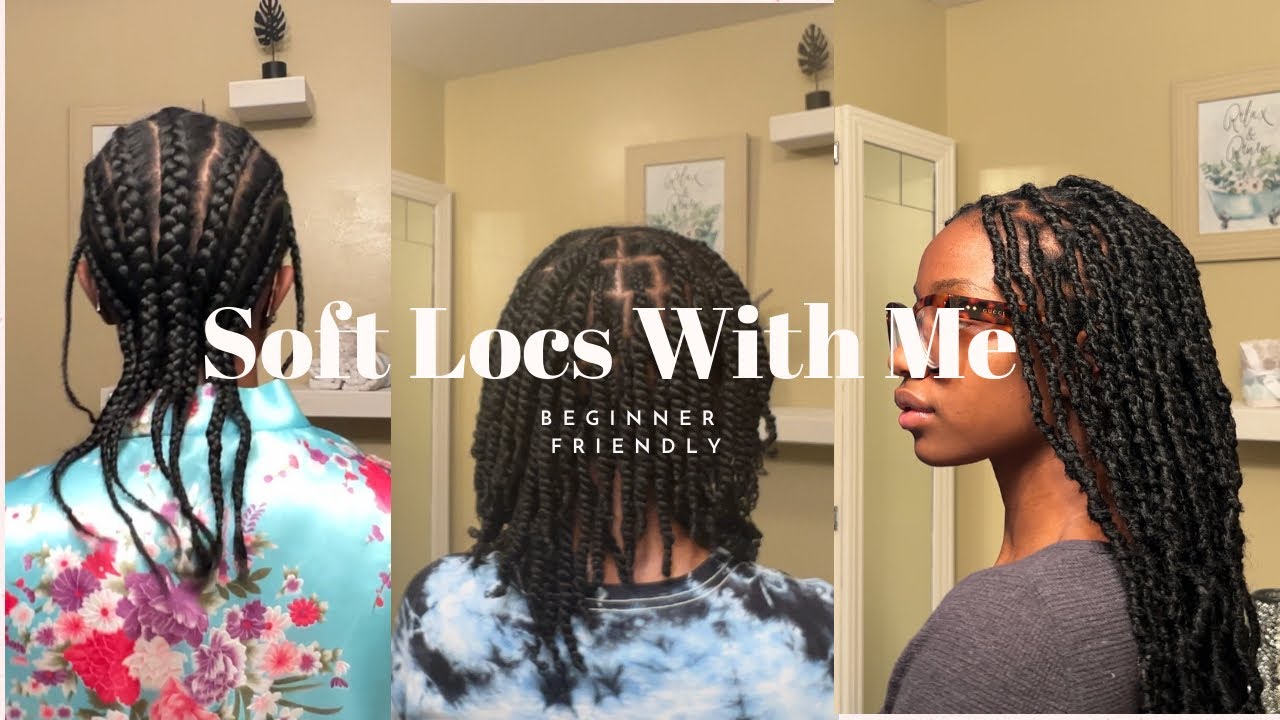 Weekend in the life | Doing soft locs - YouTube