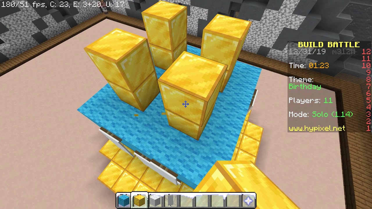 Build Battle 12-31-2019 - YouTube