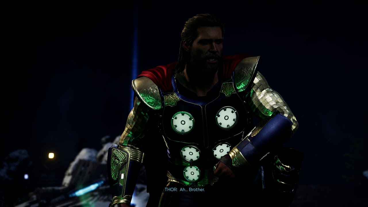 Marvel's Avengers cut scene with Thor - YouTube
