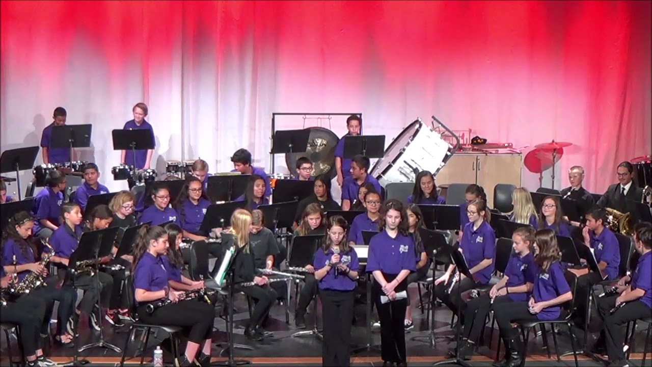 2018 BMS Band Fall Concert 7th Grade - YouTube