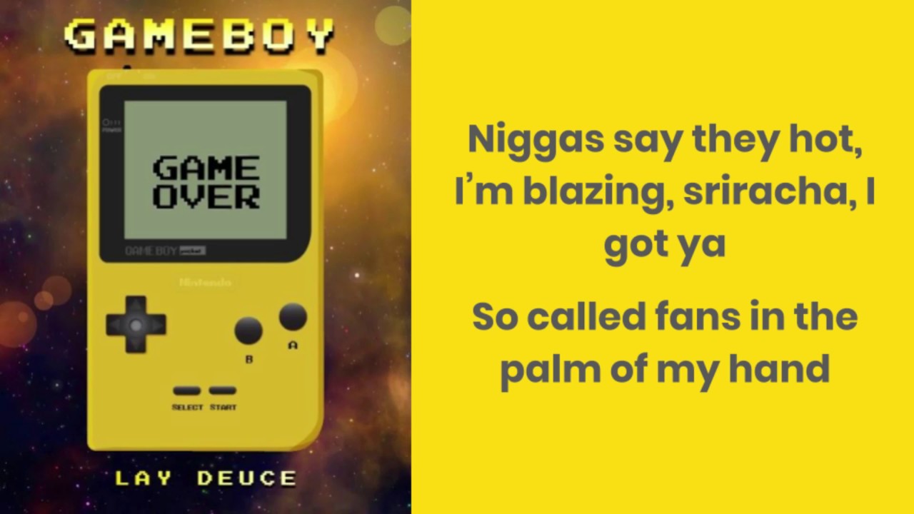 GAMEBOY Lyric Video - YouTube
