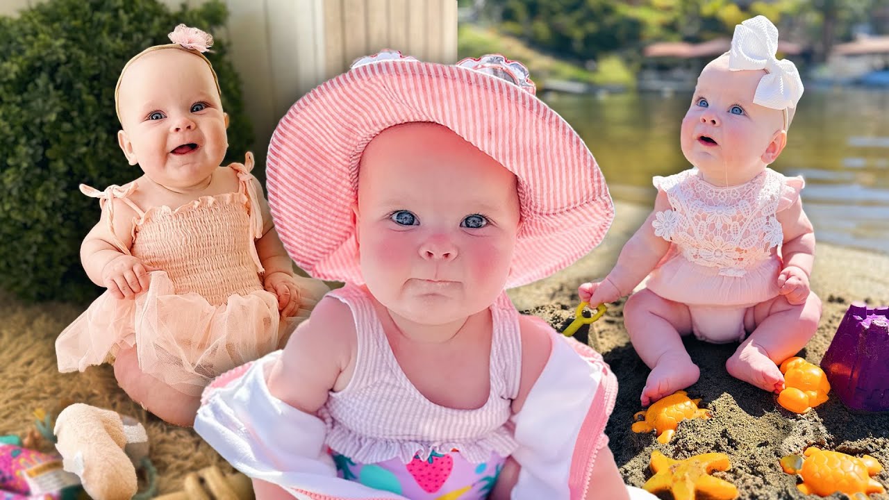 SPRING BABY LOOK BOOK! 🌸 Everything Elle 6 Month Update! - YouTube