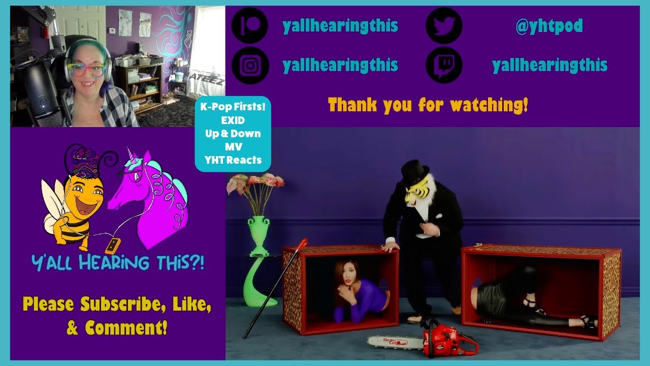 EXID | Up and Down MV First Time Reaction | K Pop Firsts! - YouTube