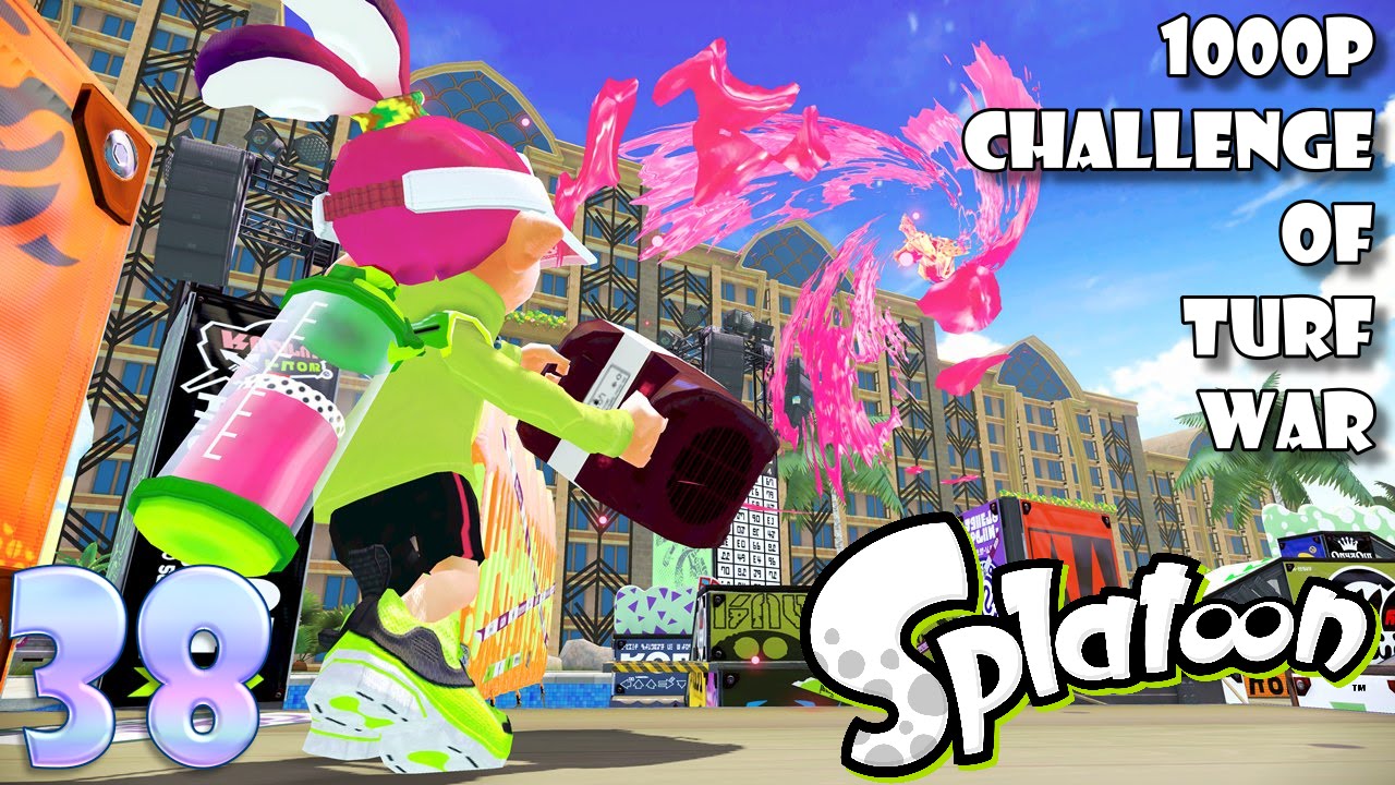 Splatoon - Neo Sloshing Machine - 1000p Challenge #38 - YouTube
