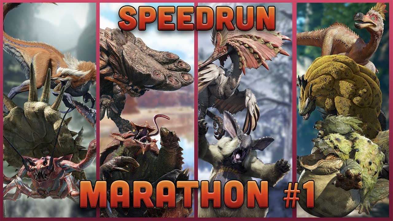 MHR Sunbreak Speedrun Marathon M★1 Simple Rules TA - YouTube