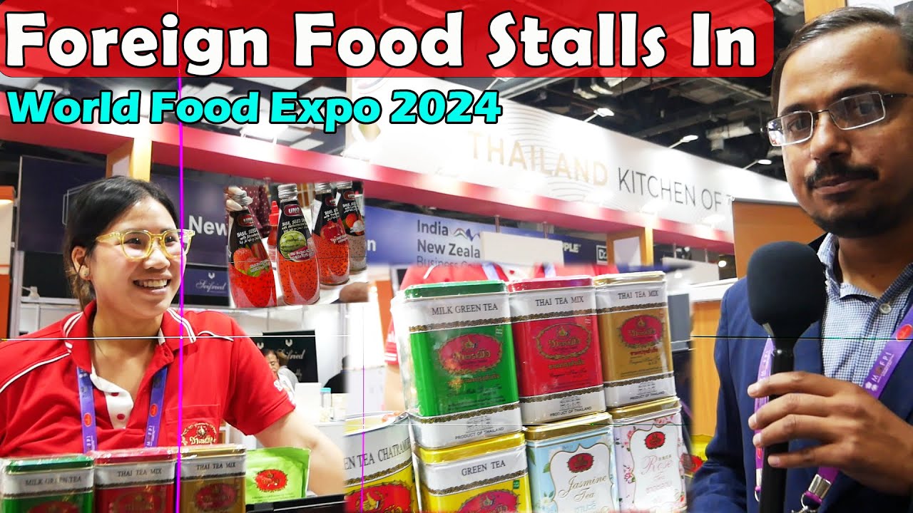 Foreign Food Stalls in World Food India Expo 2024 Pragati Maidan ...