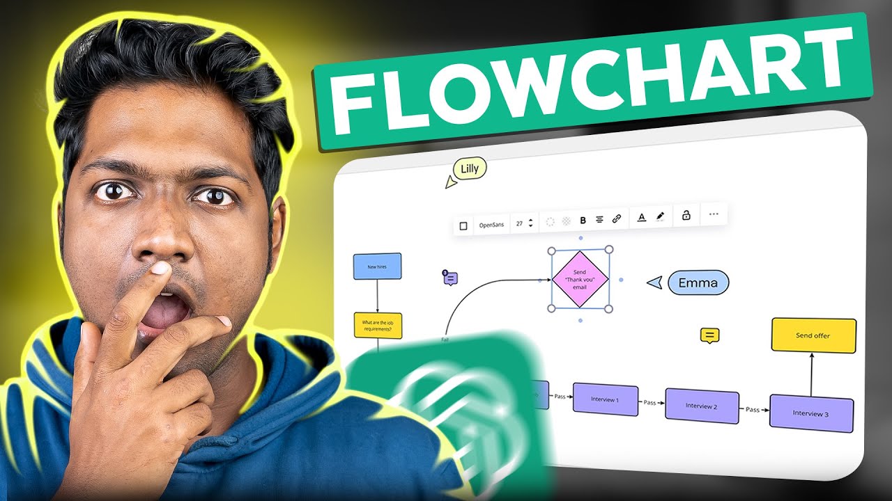 Turn Your Ideas into Flowcharts in Seconds Using AI! - Text to Diagram - YouTube