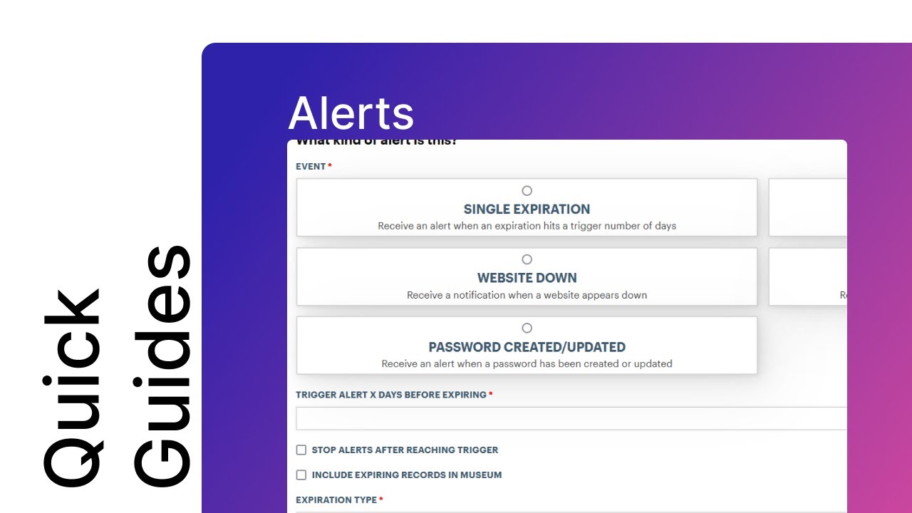 Quick Guide: Alerts - YouTube