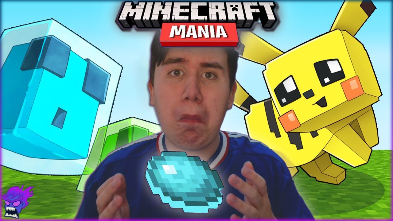 Chule Reacciona A Minecraft Mania Captan Un Slime Azul En El Trailer