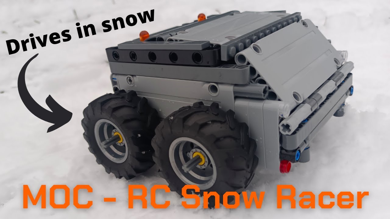 LEGO Snow Racer MOC | +Instructions - YouTube