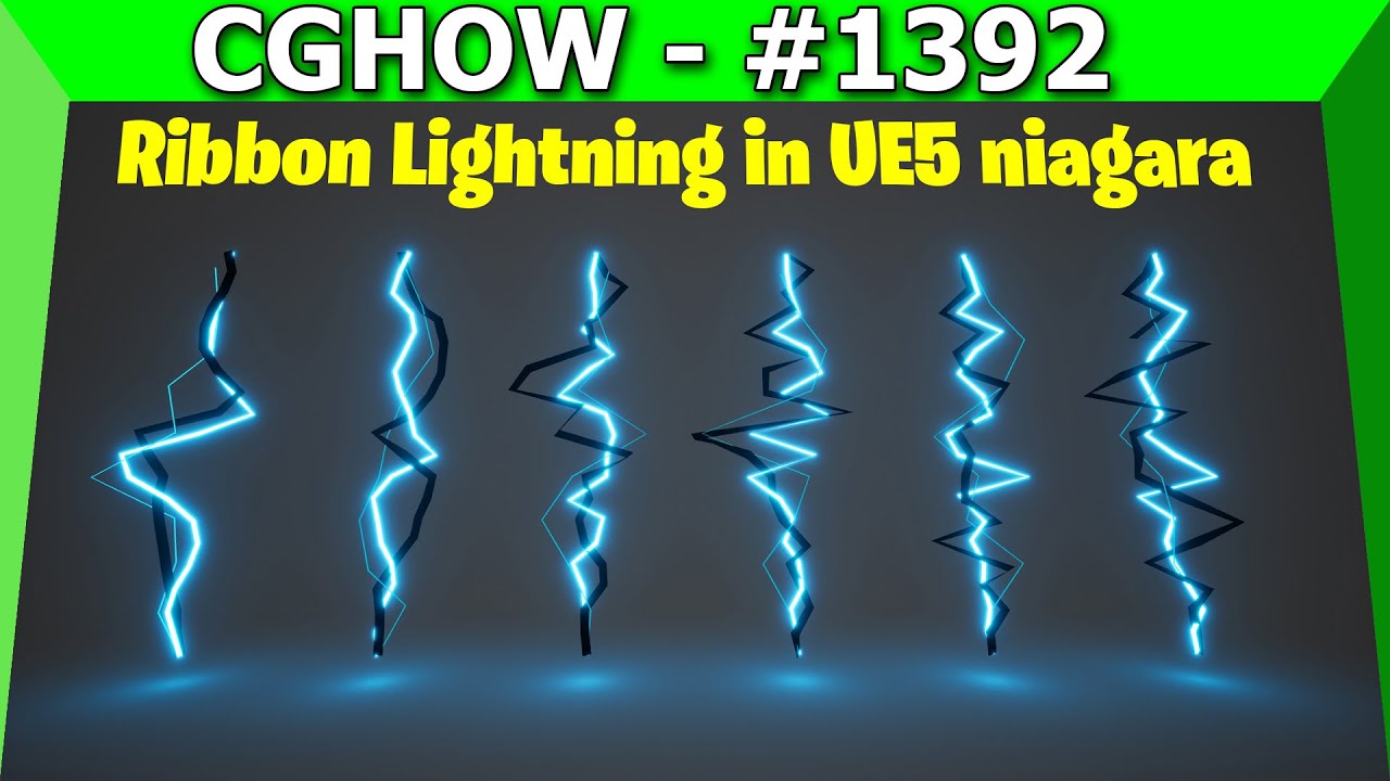 best way to create Lightning in UE5 Niagara 👉 Trailer - YouTube