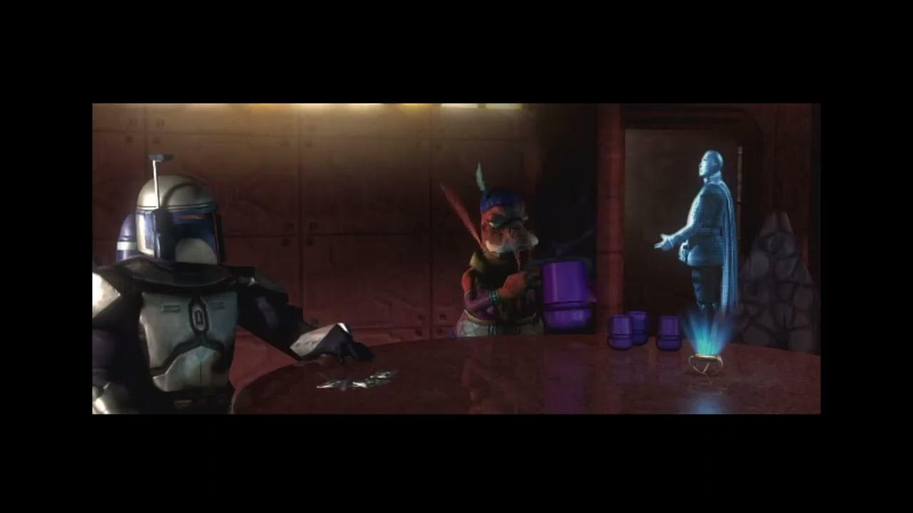 Classic Star Wars Bounty Hunter Cutscene - YouTube