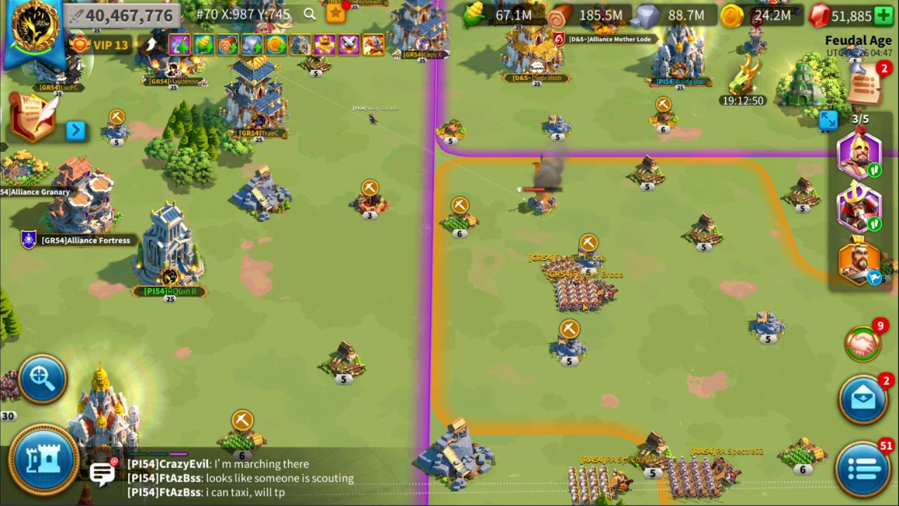 ROK Testing - City Defense with YSG/Saladin Defense | Rise of Kingdom ...