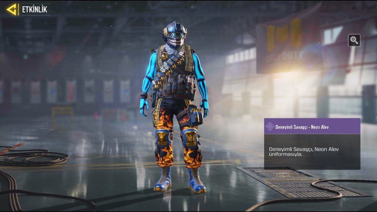 COD Mobile | ÜCRETSİZ BEDAVA SKİN: DENEYİMLİ SAVAŞÇI - NEON ALEV ...