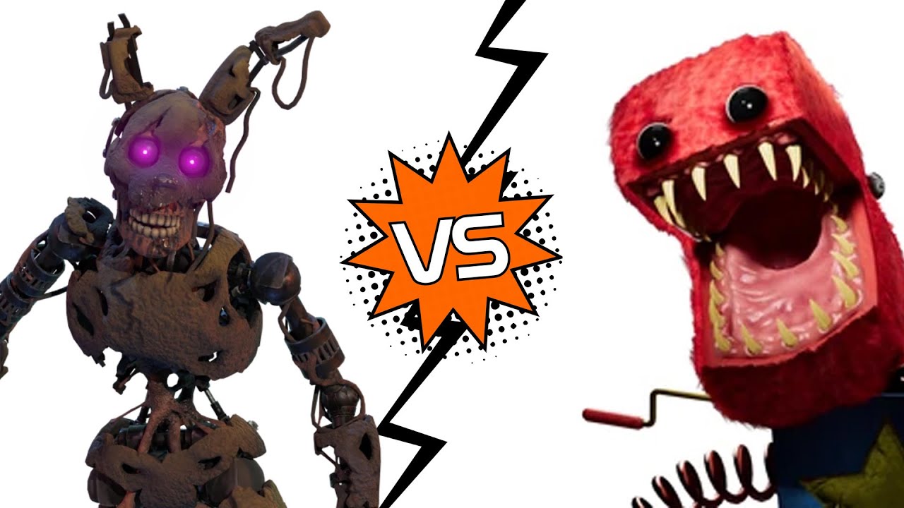 BOXY BOO VS SPRINGTRAP! ANIMATION FNAF AND POPPY PLAYTIME! - YouTube