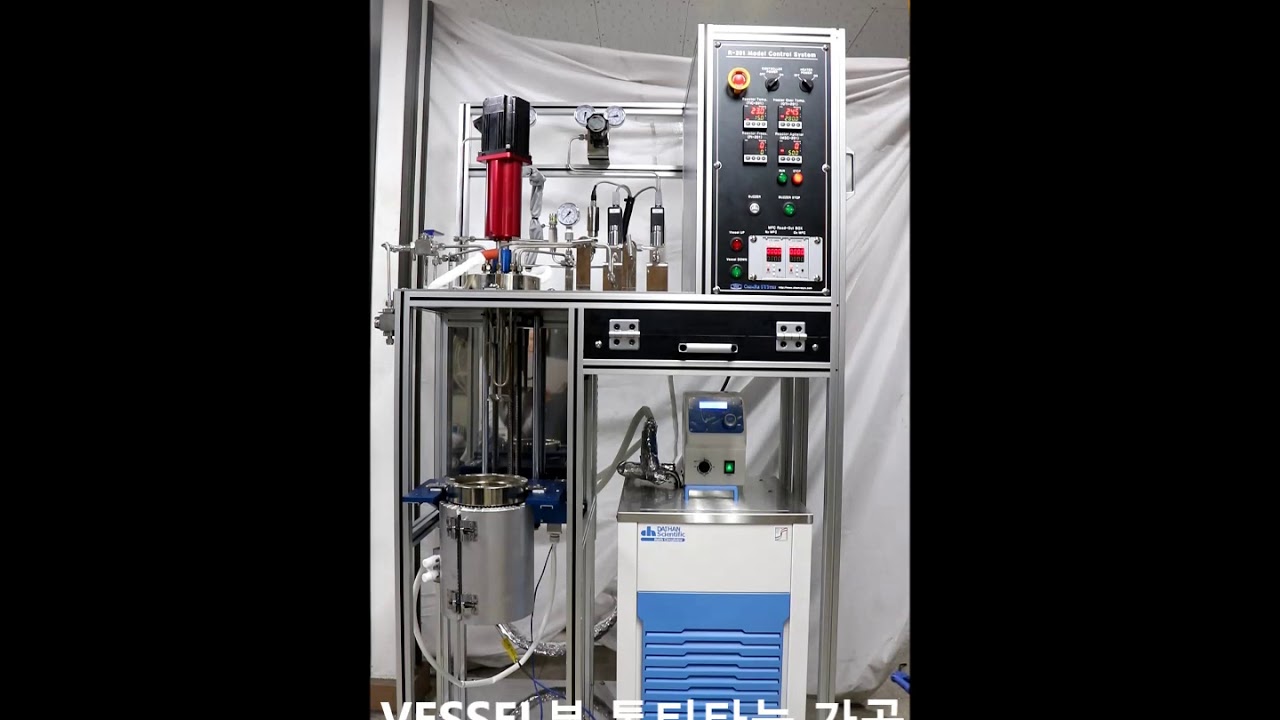 R-201 Model High Pressure Stirred Reactor System - YouTube