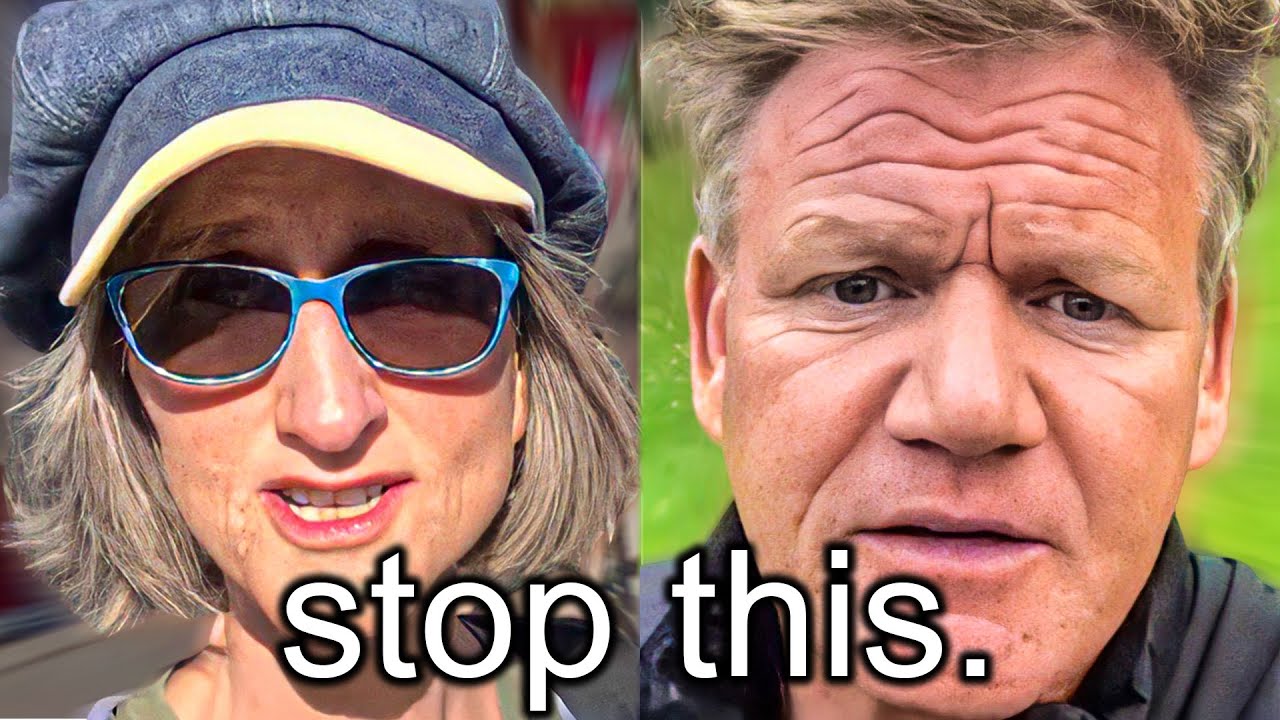 That Vegan Teacher STALKS Gordon Ramsay... - YouTube
