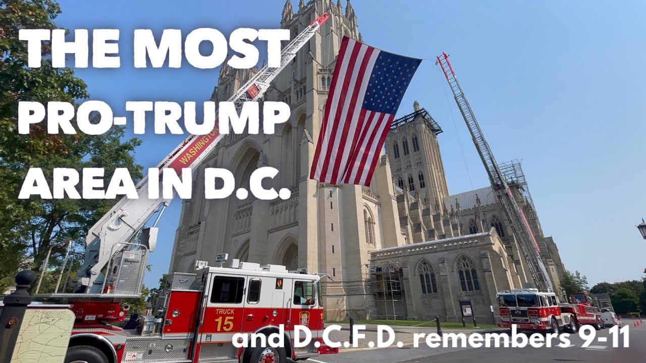 The most Pro-Trump Neighborhood in Washington, D.C. - YouTube