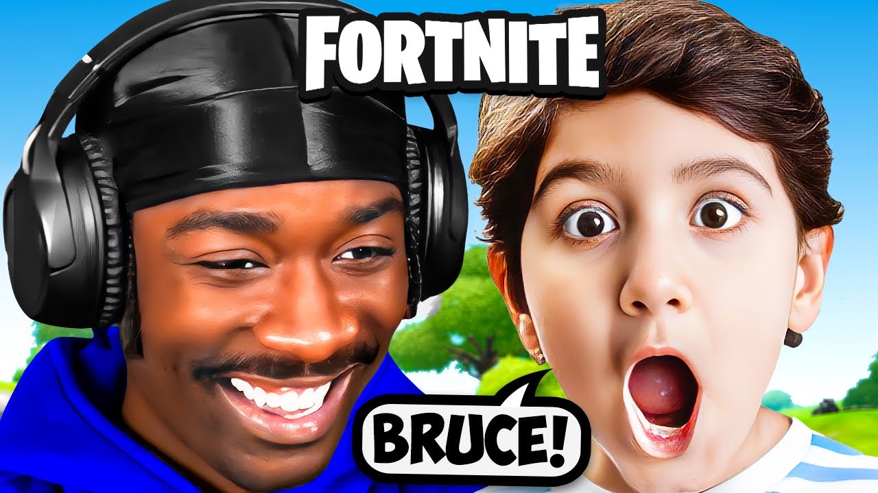 BruceDropEmOff FINDS The WEIRDEST Kids in Fortnite Random Fills.. - YouTube