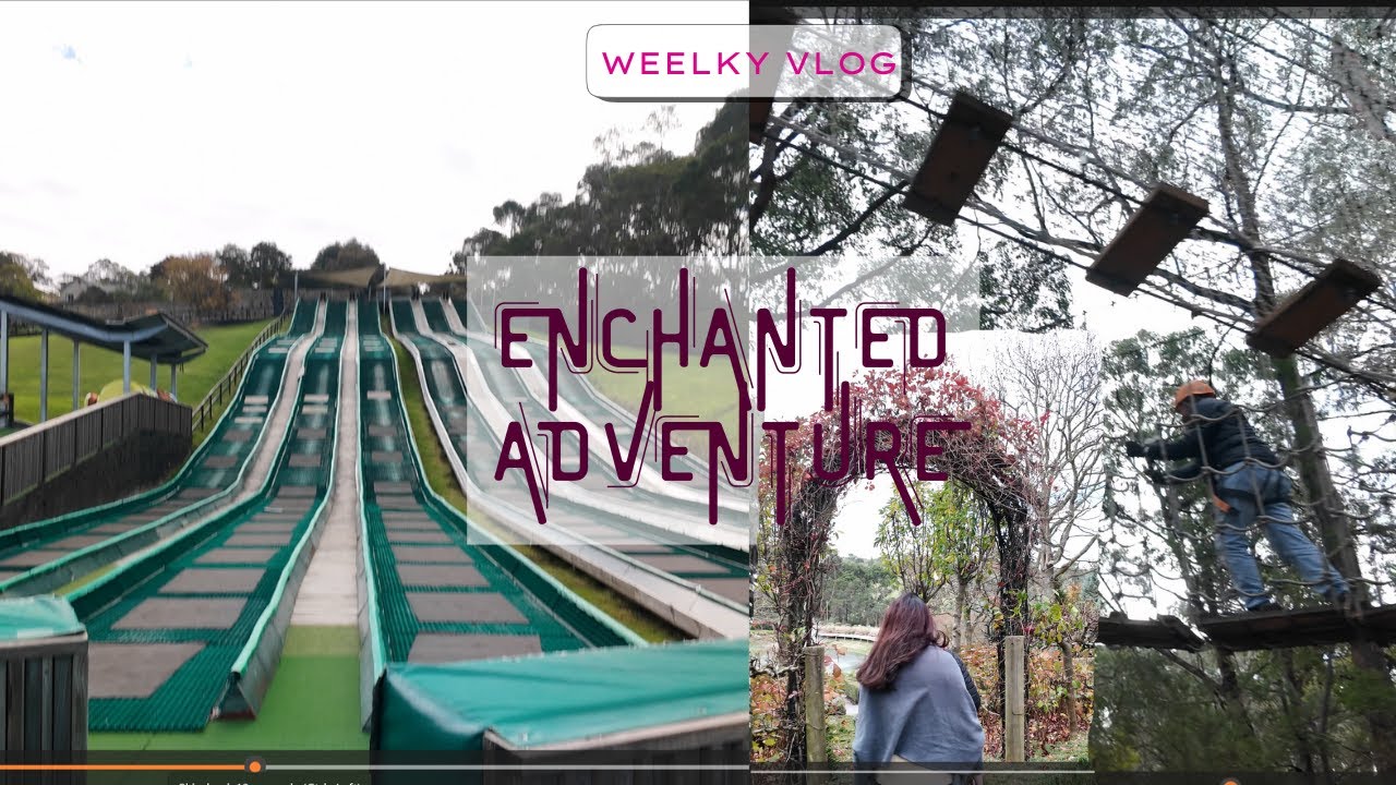 Family Adventure Day at Enchanted Gardens 🌳 | Tree Surfing, Water ...