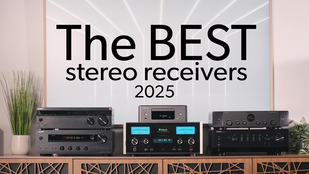 Our favorite stereo receivers for 2025 | Crutchfield - YouTube