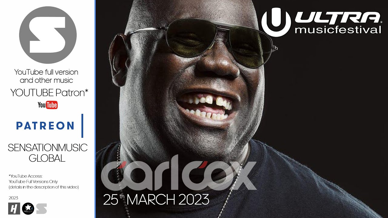 Carl Cox - UMF Radio 724 (Resistance Stage, Ultra Music Festival, Miami ...