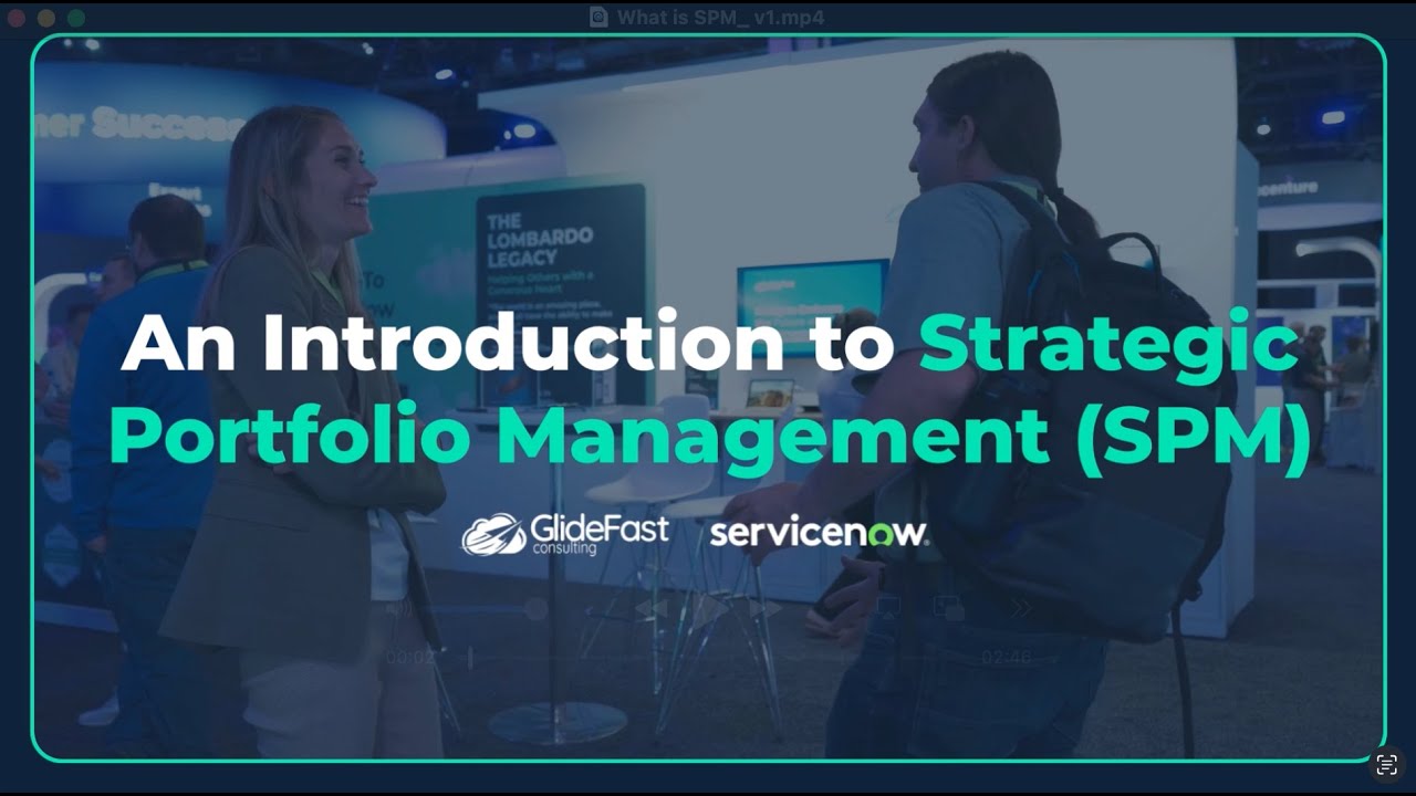 What is SPM? ServiceNow Strategic Portfolio Management - YouTube