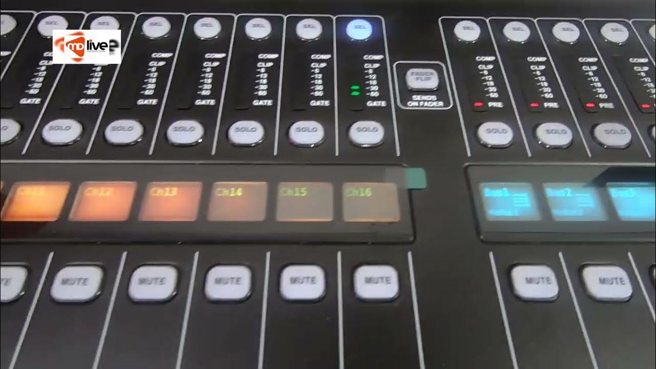 03 Etapes d'envoie du signal vers les BUS des retours de scène. PARTIE1 (MIDAS M32 LIVE / X32 ...