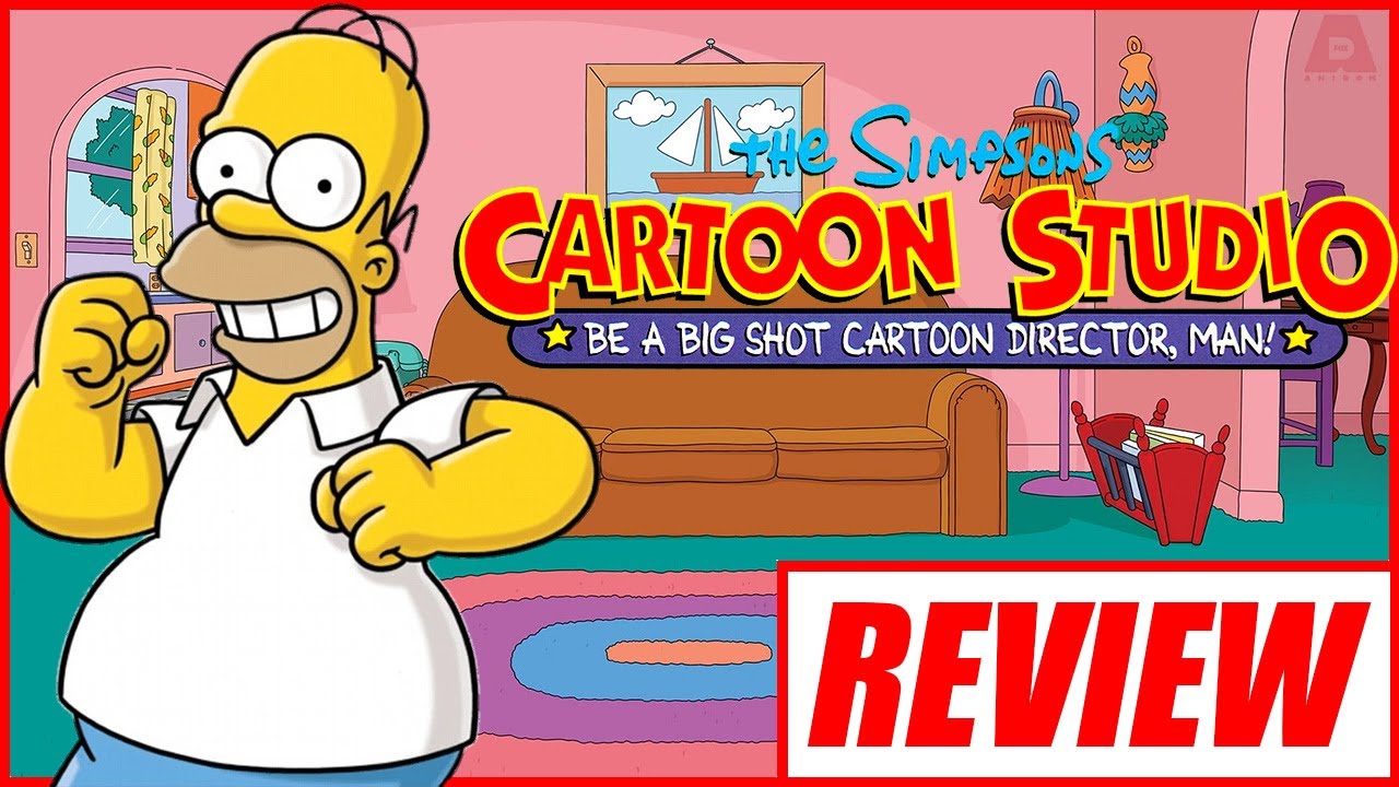 The Simpsons: Cartoon Studio Review - YouTube