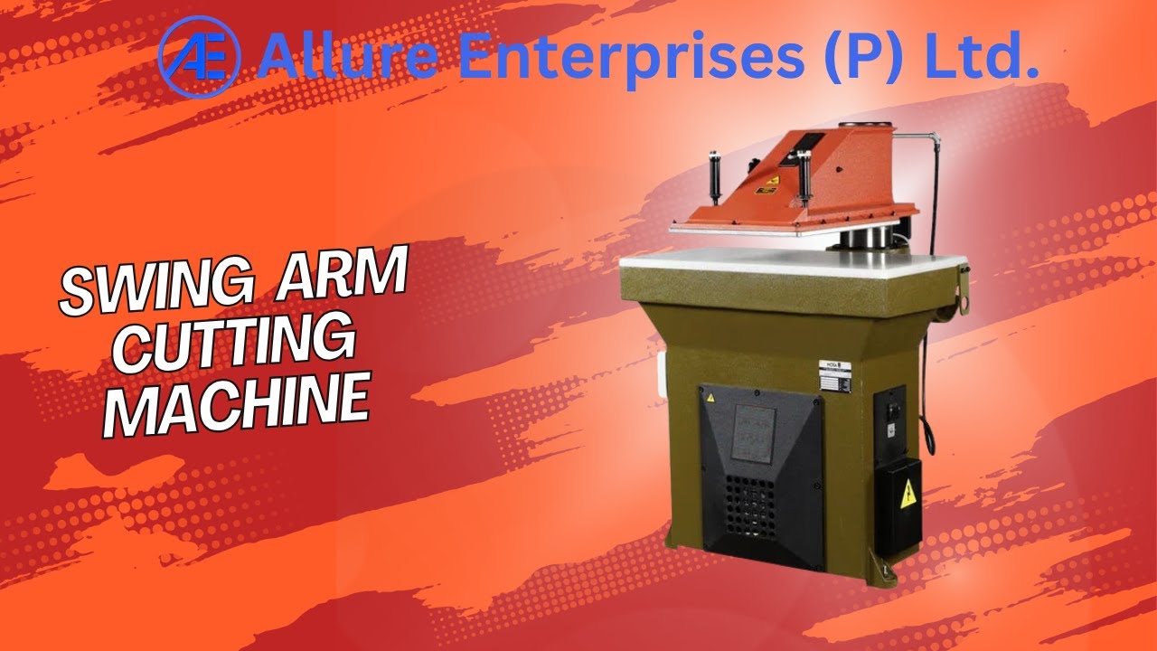 Swing Arm Cutting Machine I Clicker Machine I Cutting Press Machine ...