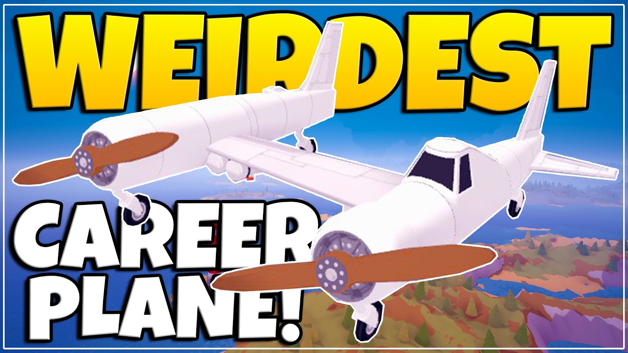 I Built The STRANGEST CAREER MODE PLANE EVER In Aviassembly! - EP 1 ...