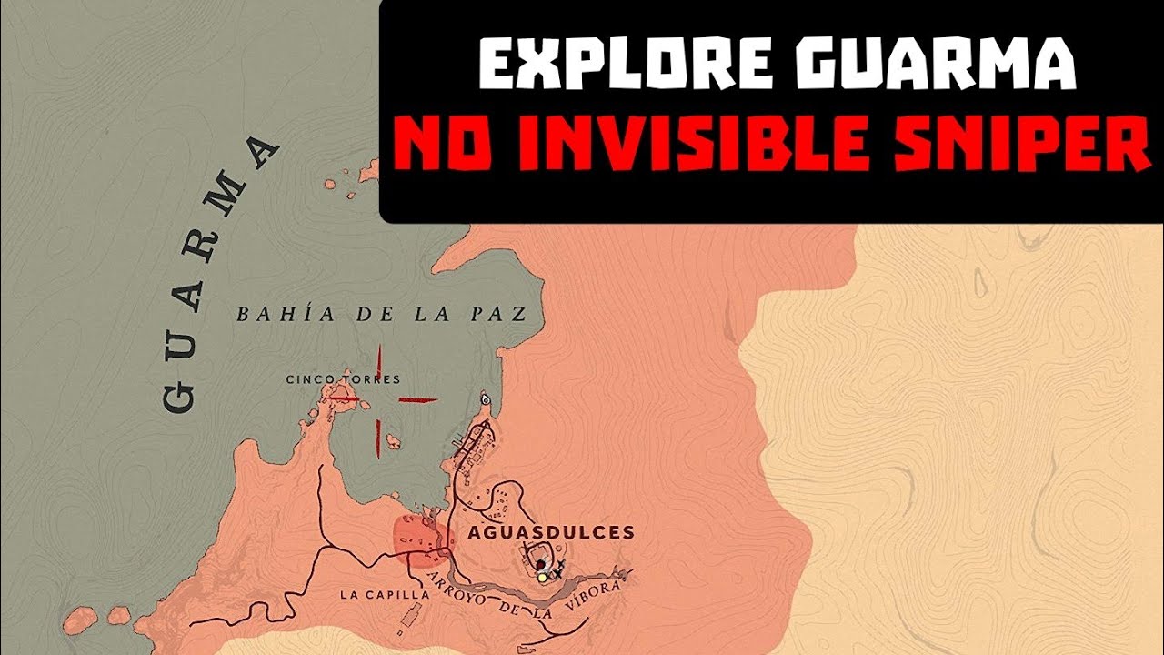 The Easiest Way To Explore Guarma Without The Invisible Sniper - RDR2 ...