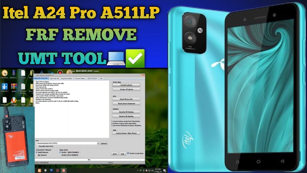 itel a24 pro frp remove - YouTube