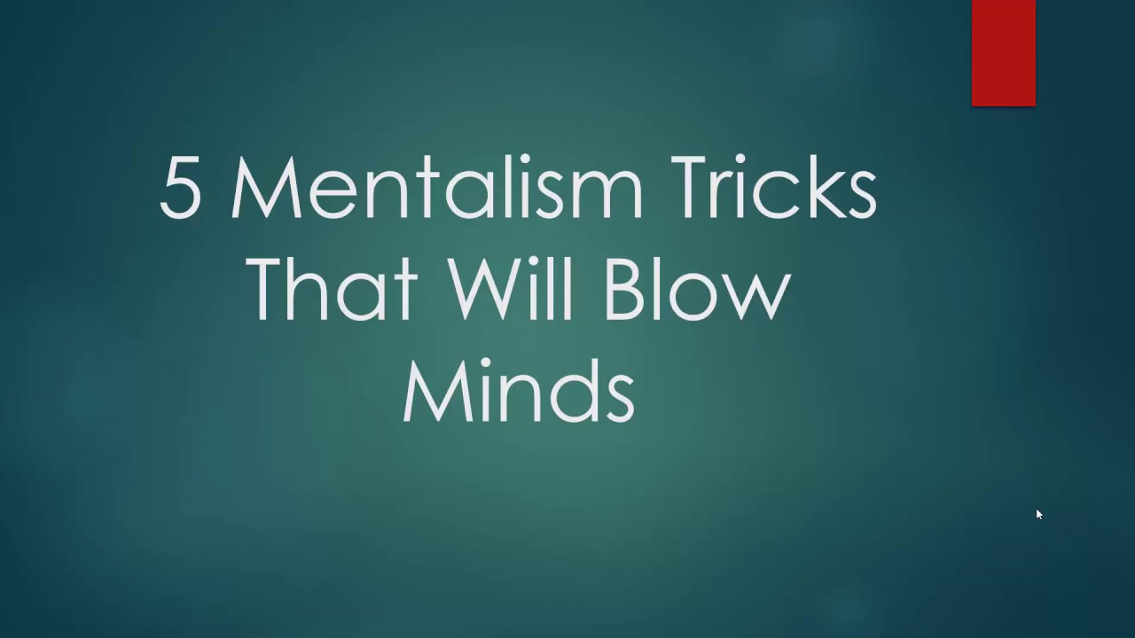 5 EASY Mentalism Tricks You Can Learn Today YouTube 5-easy-mentalism-tricks-you-can-learn-today-youtube
