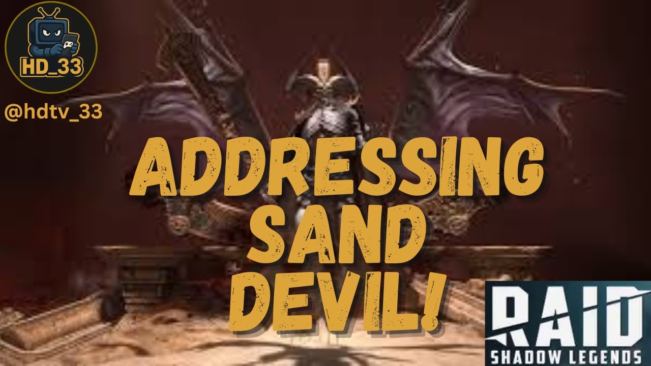 Duoing Sand Devil (Godseeker Aniri/Ninja) | Raid: Shadow Legends - YouTube