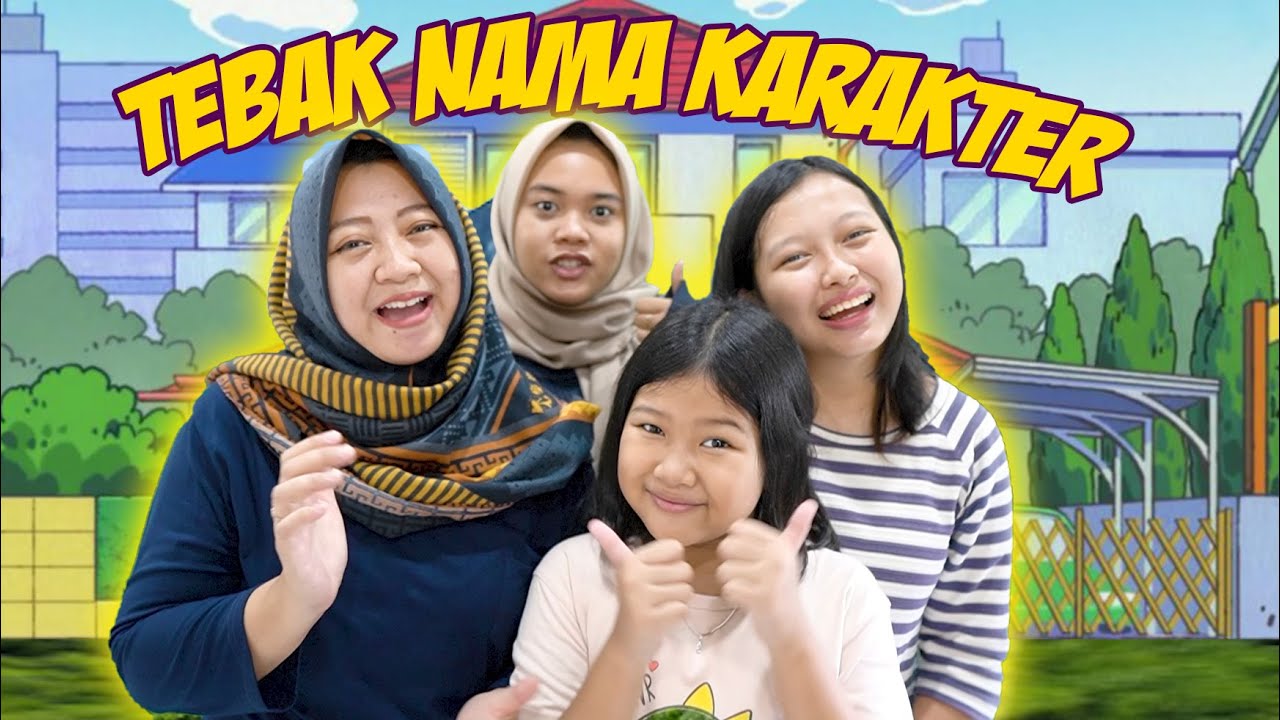 TEBAK NAMA KARAKTER YANG ADA DI KARTUN | RERE FAMILY HD - YouTube