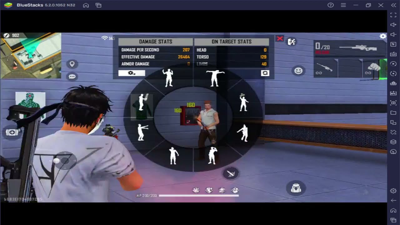 New emote awm trick with macro gamer | super fast awm macro | macro ...