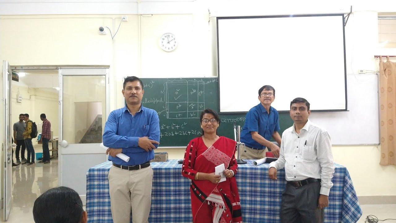 IDM was celebrated by Dept of Mathematical Sciences Tezpur University ...