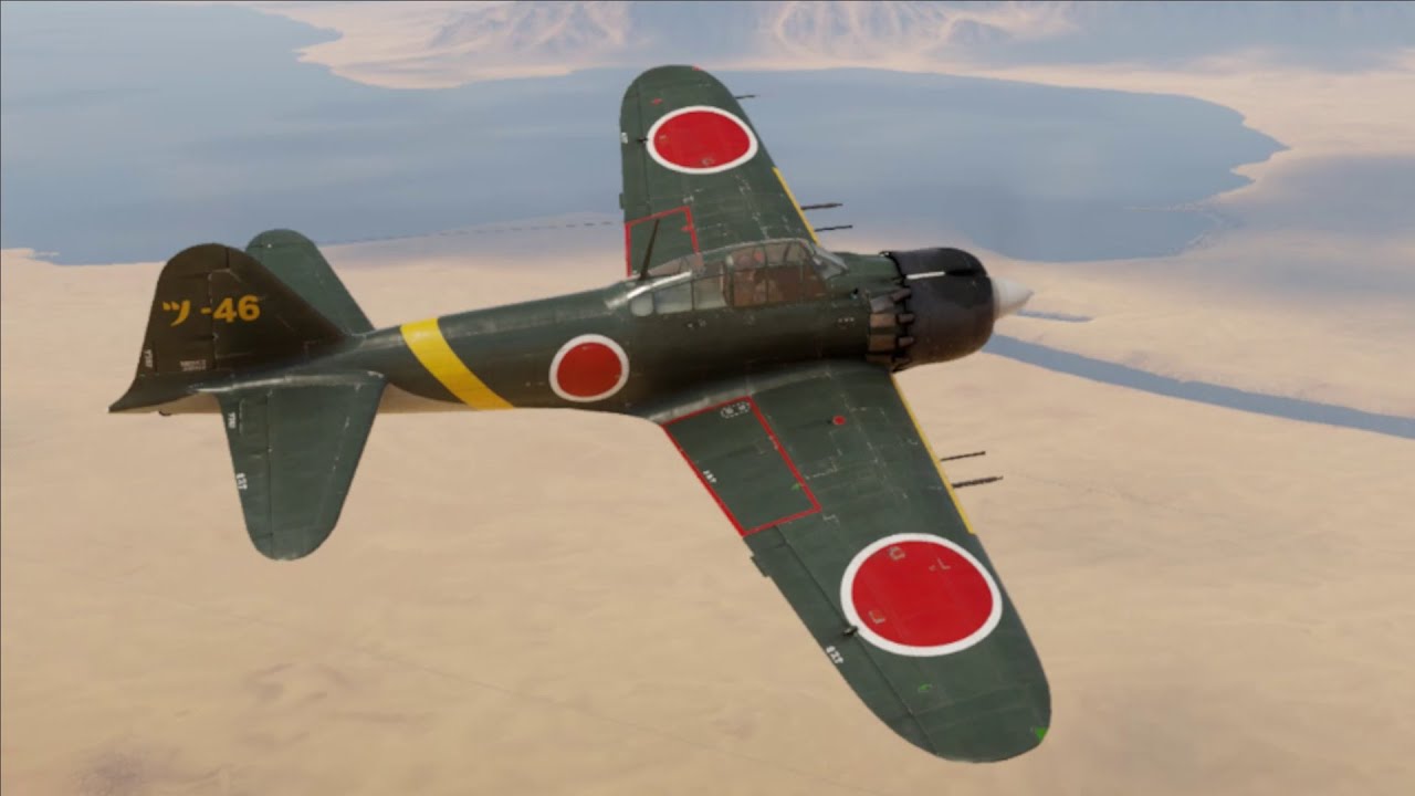 A6M5 mod. 52 Hei (War Thunder ASMR Gameplay) also La-7, Fw 190, Phantom, Hawk and Spitfire - YouTube