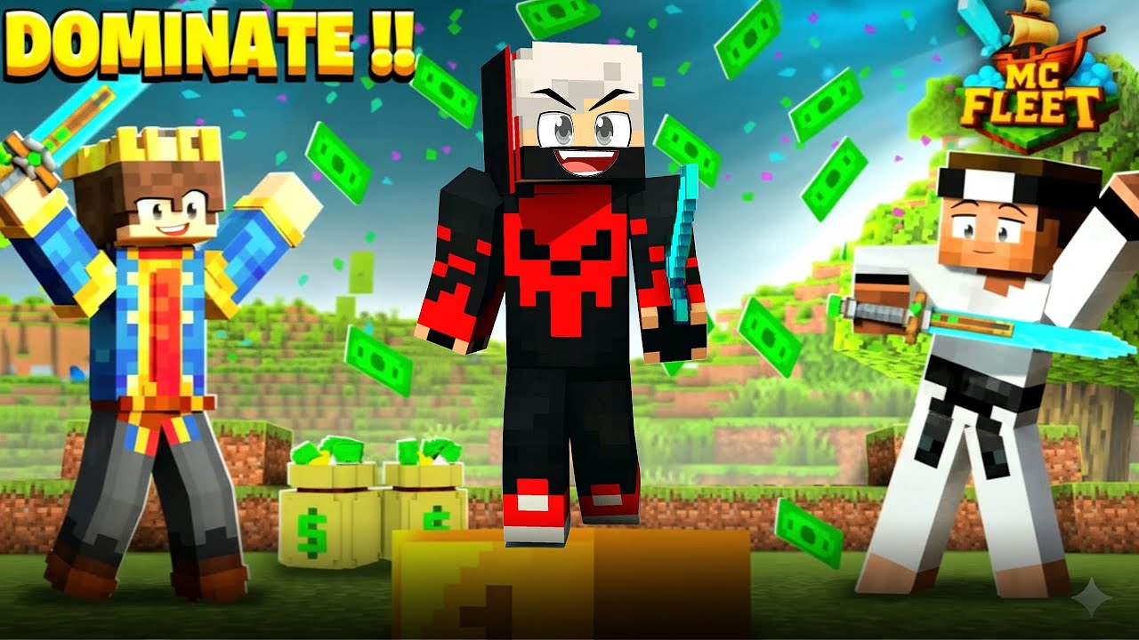 ⚔️ Fully MAXED Netherite Armor in McFleet 🔥 | Minecraft Live 🔴 - YouTube
