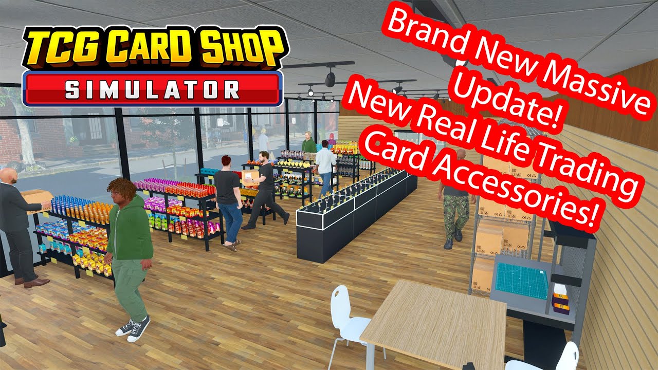 Massive TCG Card Shop Simulator Update! NEW Real-Life Items & Features ...