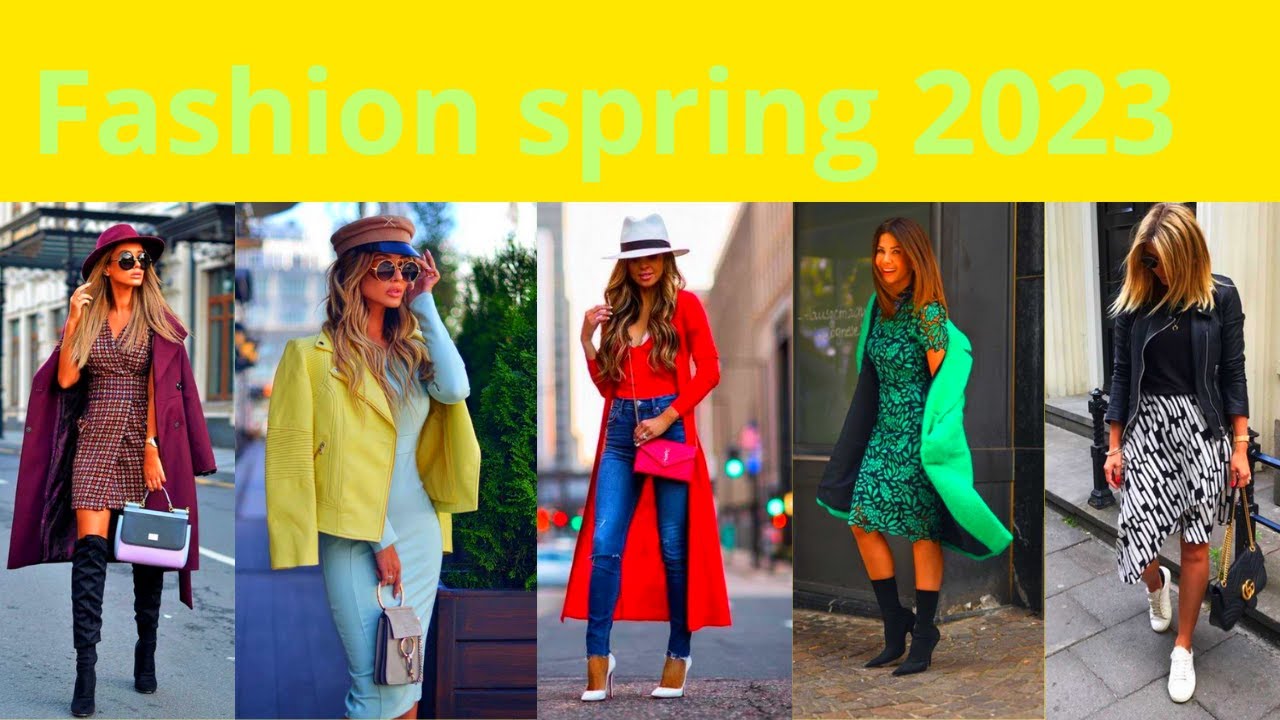 Trendy fashion clothes for spring 2023 - YouTube