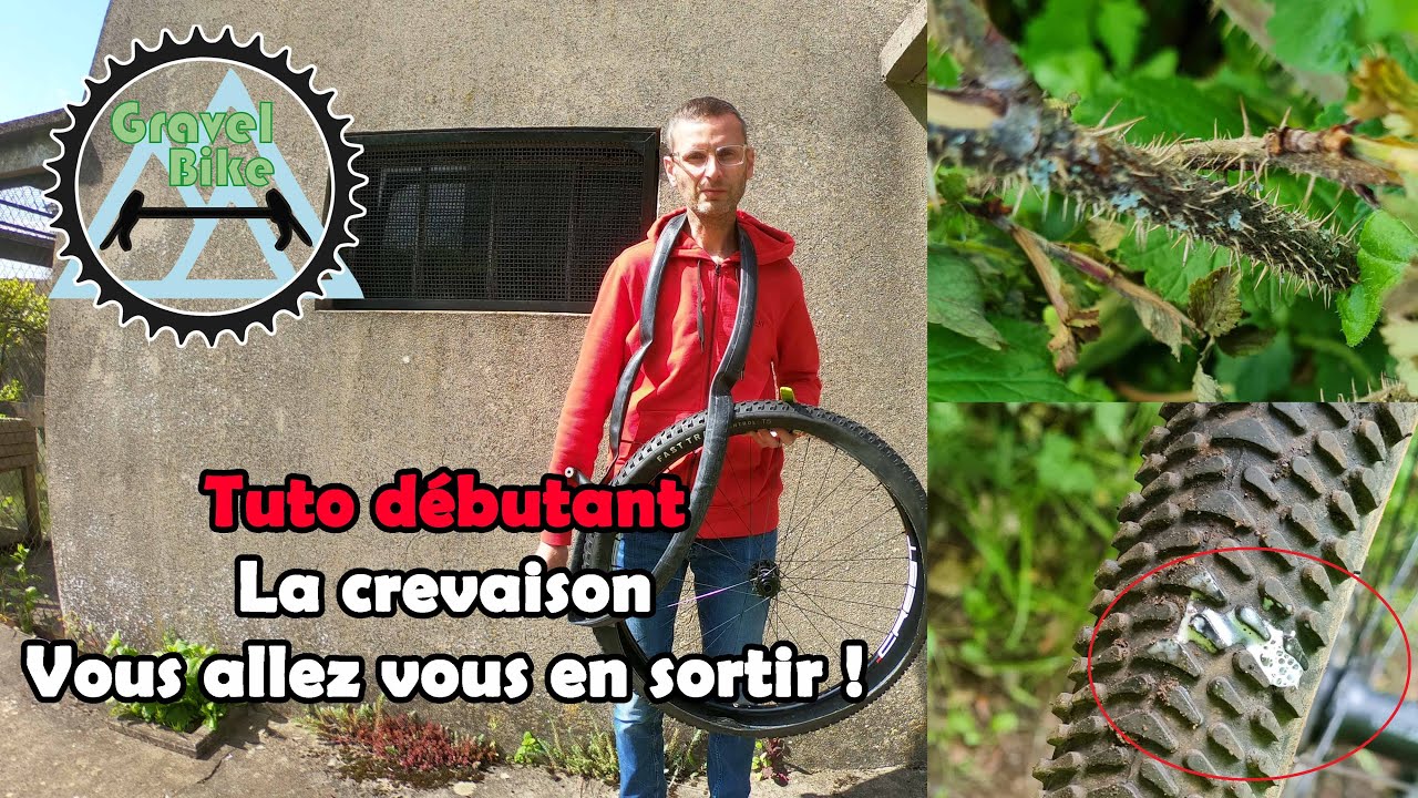 Tuto débutant, La crevaison, vous allez vous en sortir grâce à moi ...