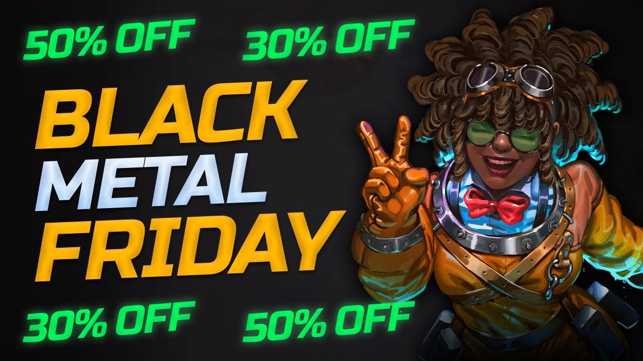 Black Metal Friday - Heavy Metal Machines items up to 60% OFF! - YouTube