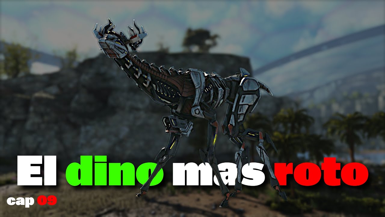 SERIE DE ARK Supervivencia Superior cap 9 buscando el Dino mas roto ...