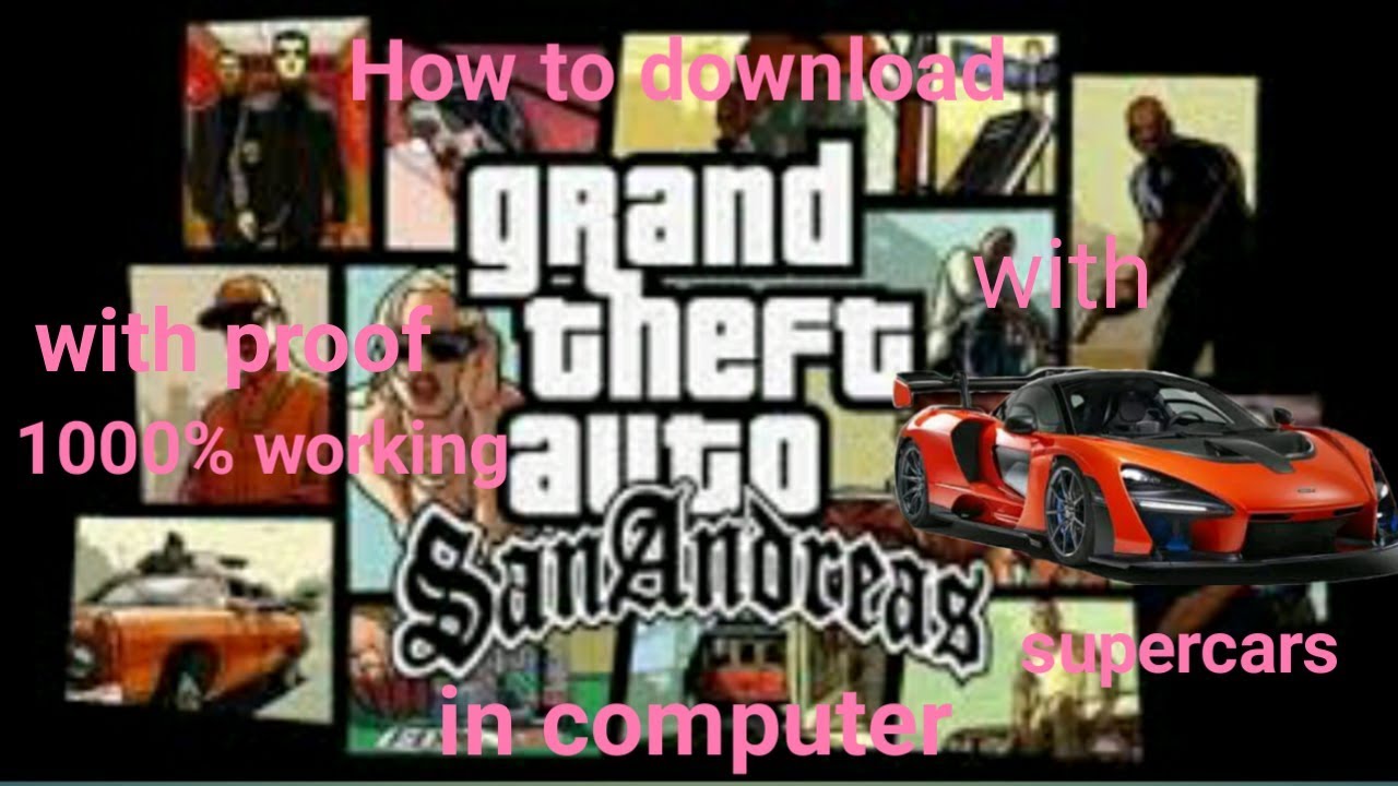 How to download and full installation of GTA San Andreas in PC ...