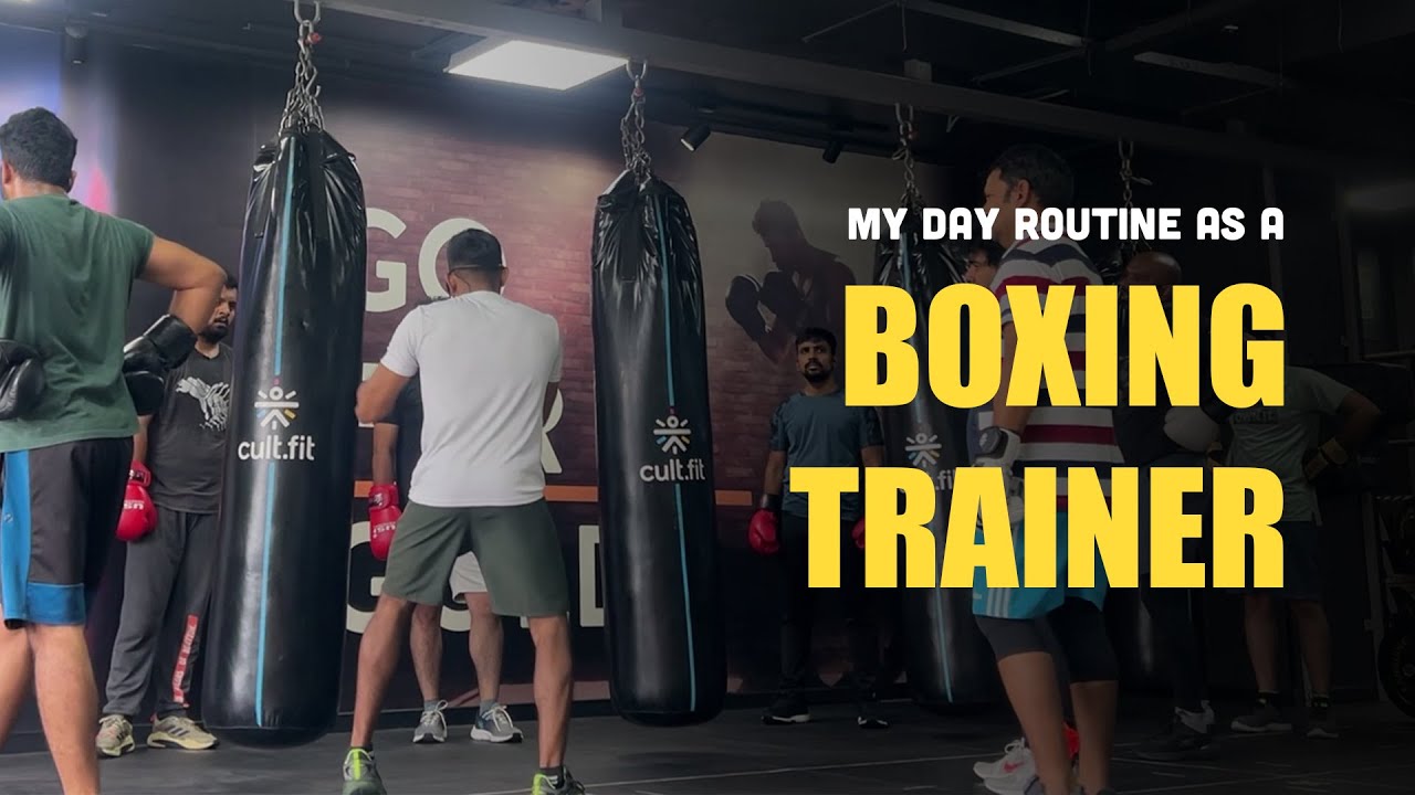 My Day Routine as a Boxing Trainer | Vlog | Sudhir Boxer - YouTube