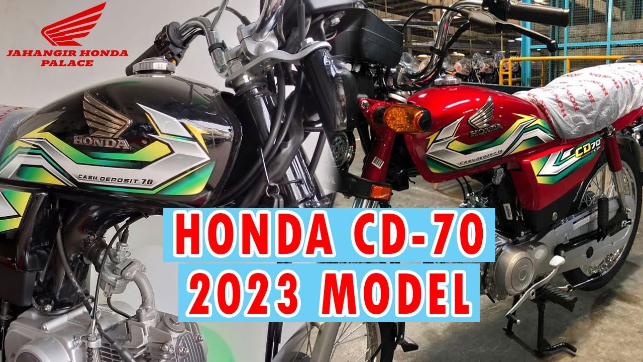 Honda CD 70 2023 MODEL | Honda CD-70 New Model | Atlas Honda | Honda CD ...