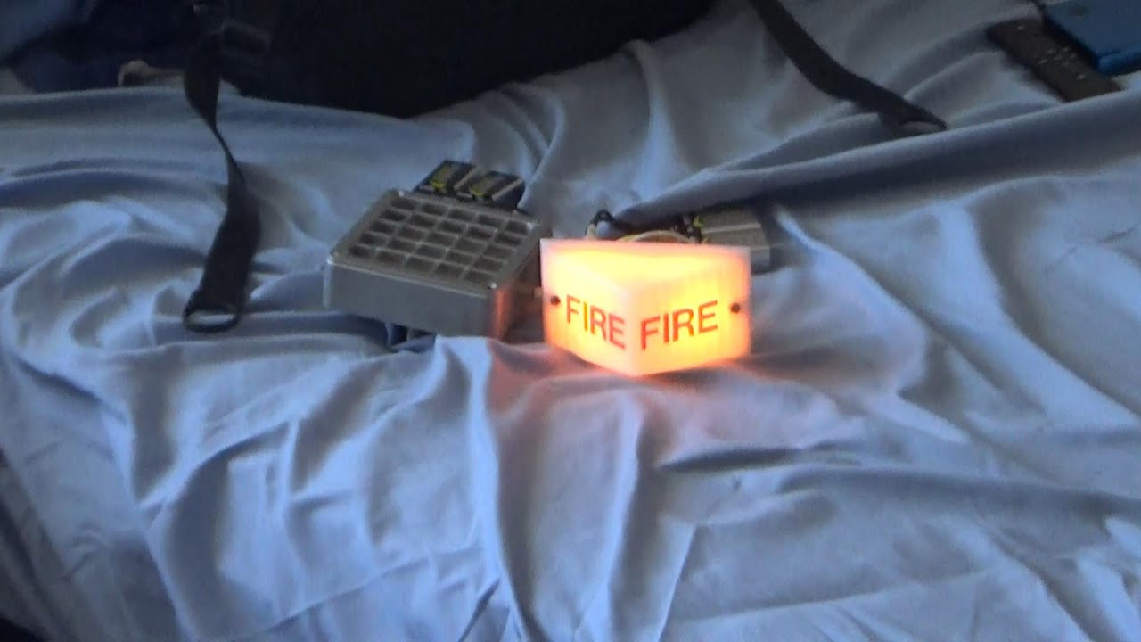 Simplex 2904-9003 Dual Bulb Light With Standard Electric Time 450 Horn ...